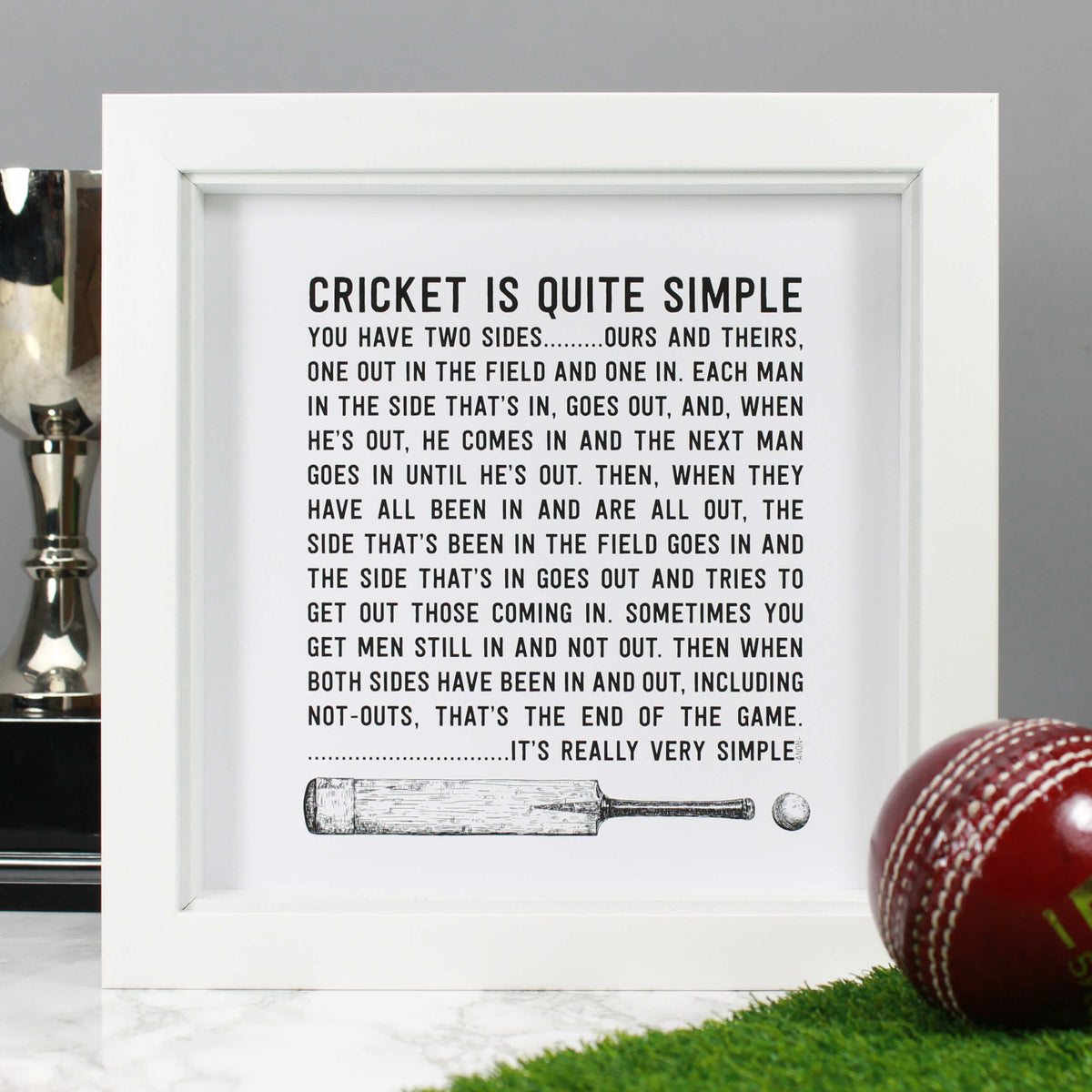 Cricket is Quite Simple – Wit & Wisdom